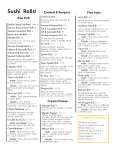 MENU – OCO TIME & IT'S TIME